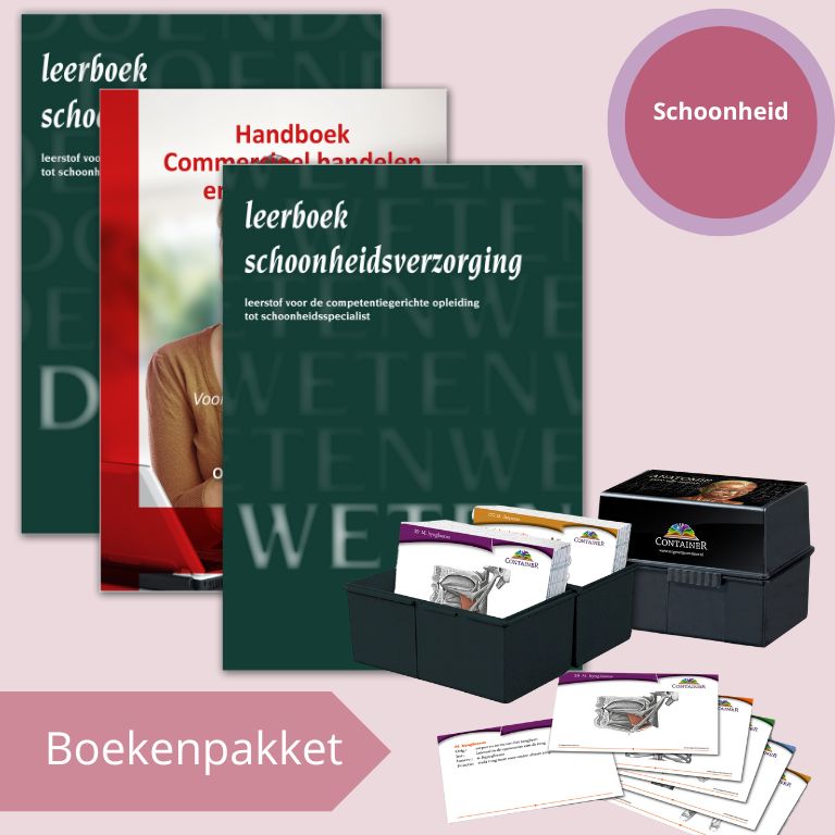 Boekenpakket opleiding Schoonheidsspecialist| Uitgeverij Container